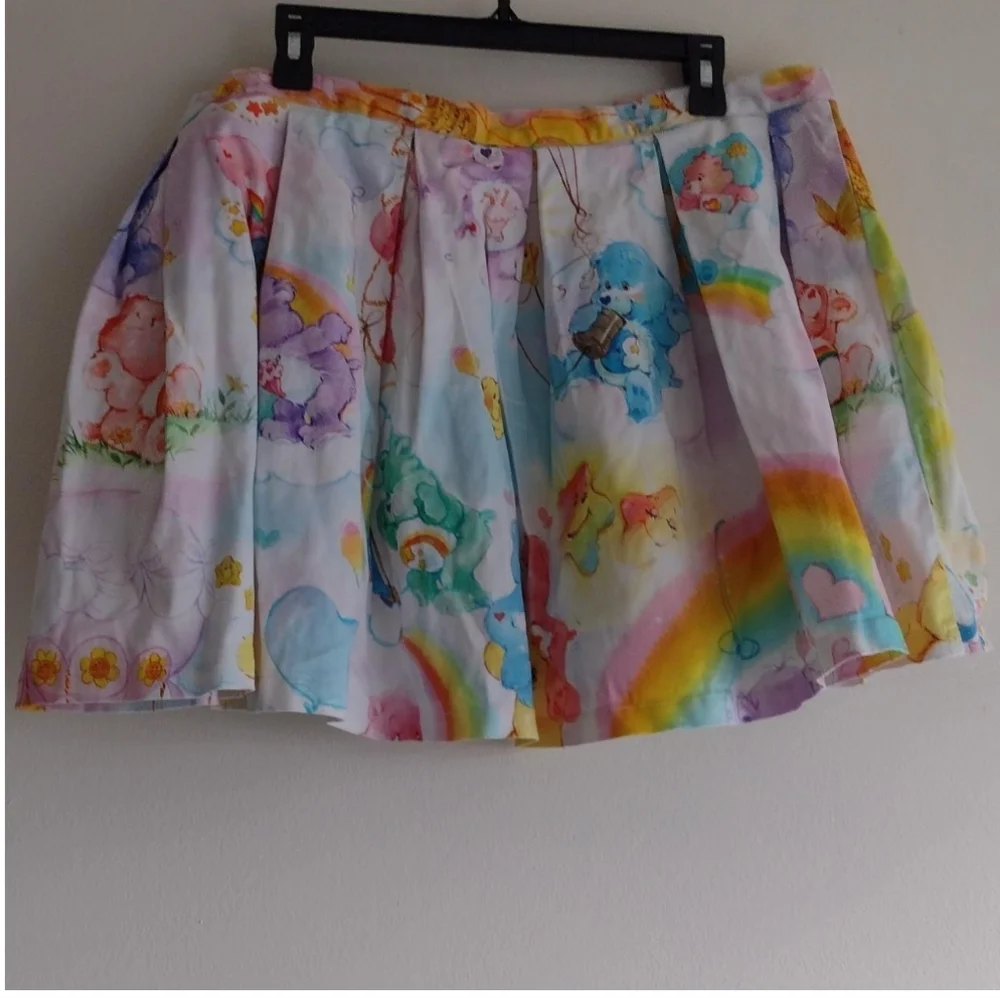 Dolls Kill | Skirts | Plus Size Dolls Kill X Carebears Mini Skater ...